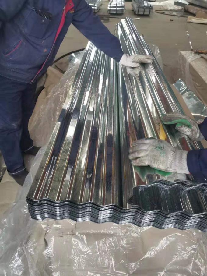 Cold Rolled Coated 22 Gauge Gi Corrugated Sheet Galvanized Steel ...